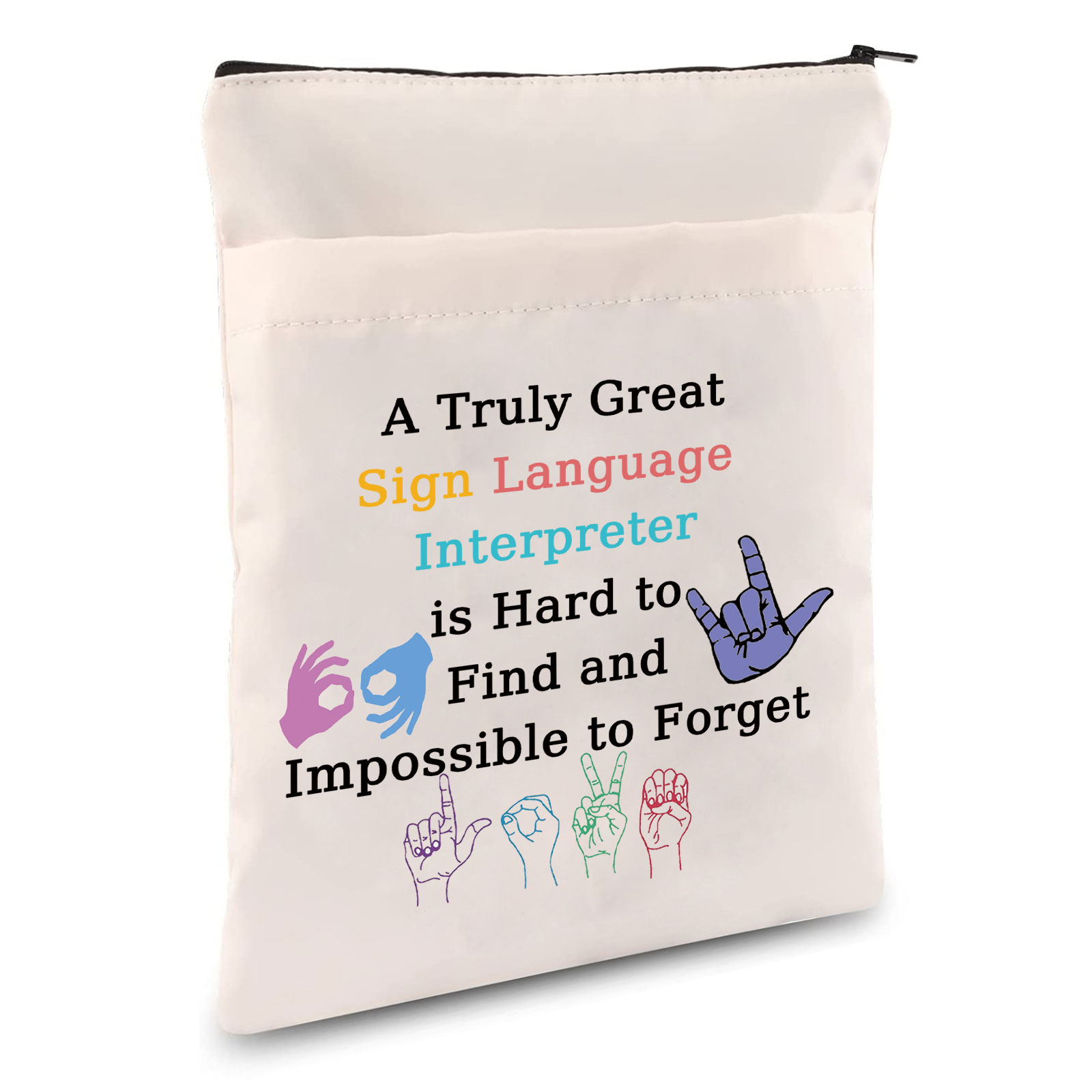Sign Language Interpreter Gift A Truly Great Sign Language Interpreter ...