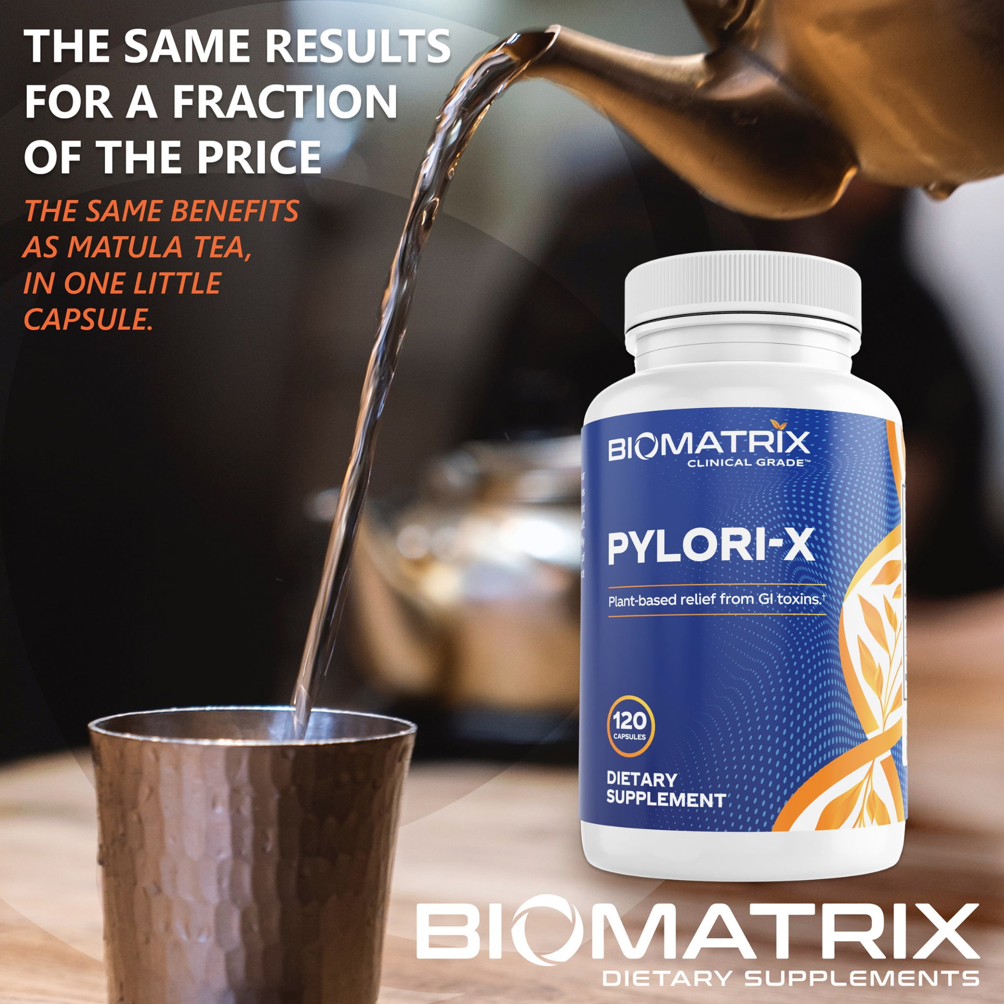 Buy BioMatrix Pylori-X Mastic Gum ( 120 Capsules) - Eliminates ...