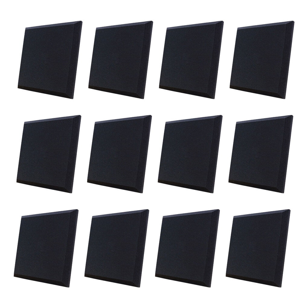 12 Pieces Bedroom KTV Sound Absorbing Block Piano Room Audio Recording ...