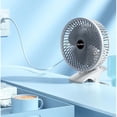 Mini USB Portable Clip Fan Operated 180° Manual Adjustment for Air ...