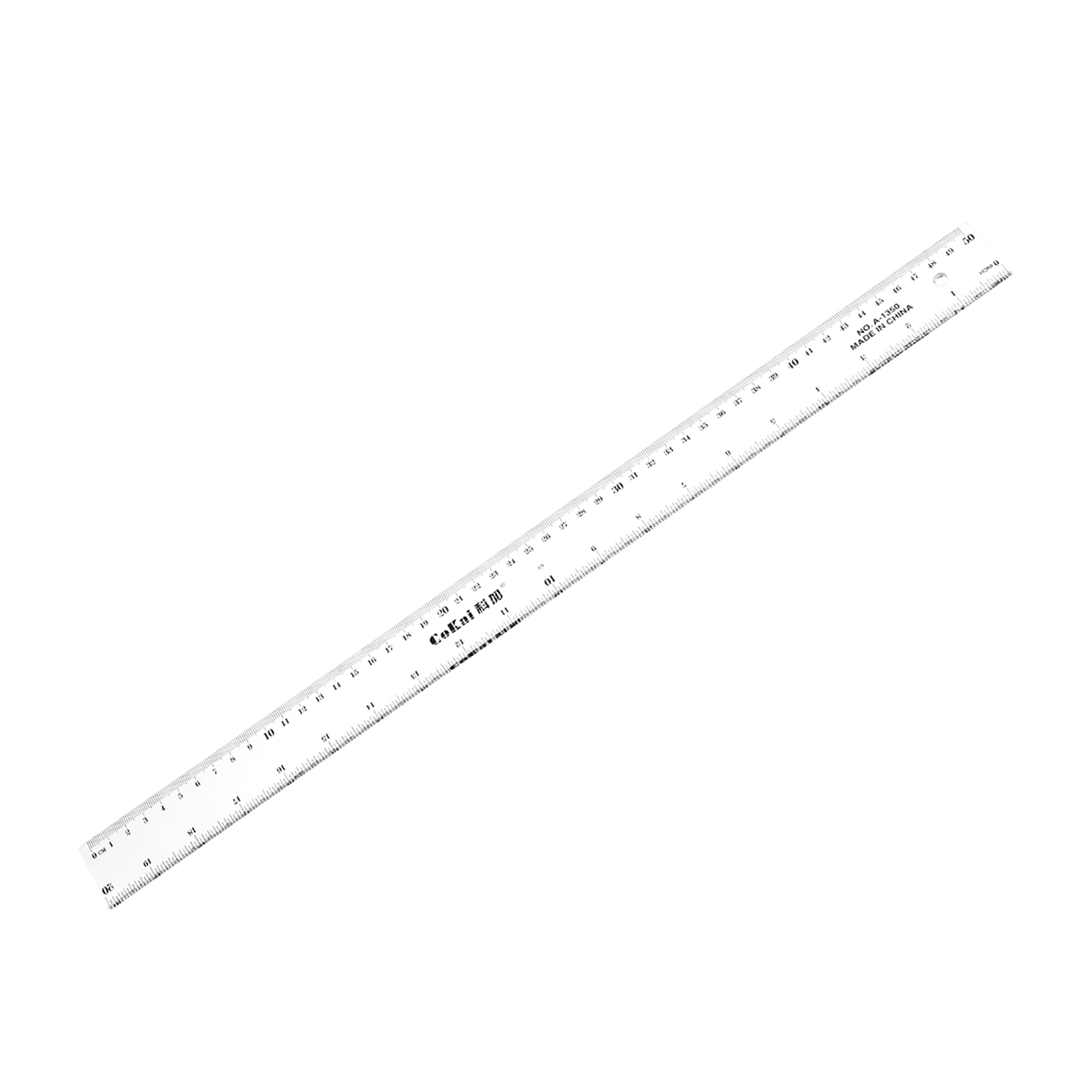 Straight Ruler 50cm 20 Inch Metric Plastic Measuring Ruler Tools ...