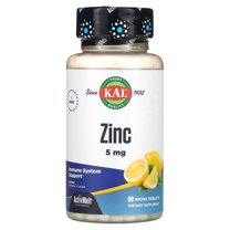 KAL Zinc 15+ w/ Betaine HCl & Trace Minerals, Vegetarian Supplement ...
