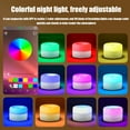 Clearance PEONAVET Desk Lamp RGB Table Lamp,Smart Table Lamp,LED Beside ...