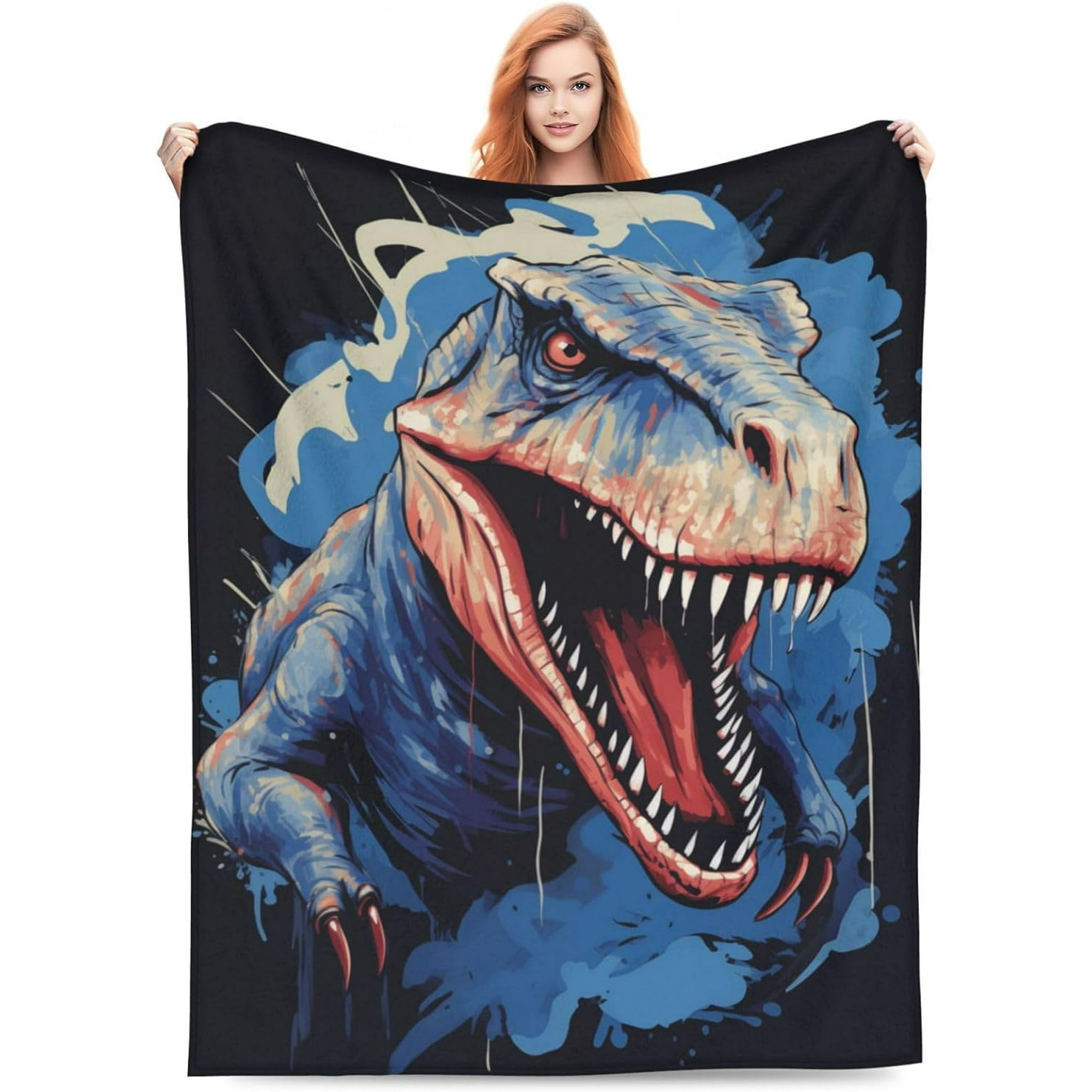 Click here for Zhitrades Dinosaur Blanket Gifts For Boys Kids Wat... prices