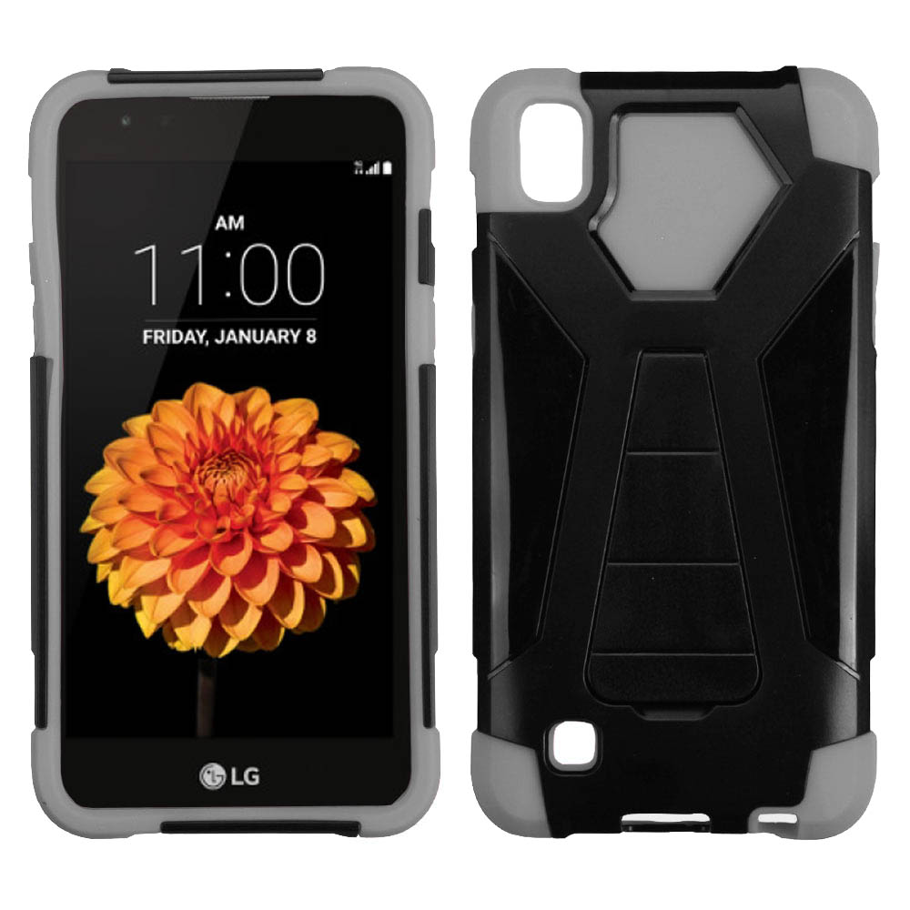 Zizo Hybrid Turbo Cover For LG X Power K210 Heavy Duty Dual Layer ...