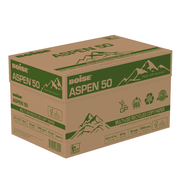 Click here for Boise Aspen 50 Recycled Multi-Use Copy Paper  8.5... prices