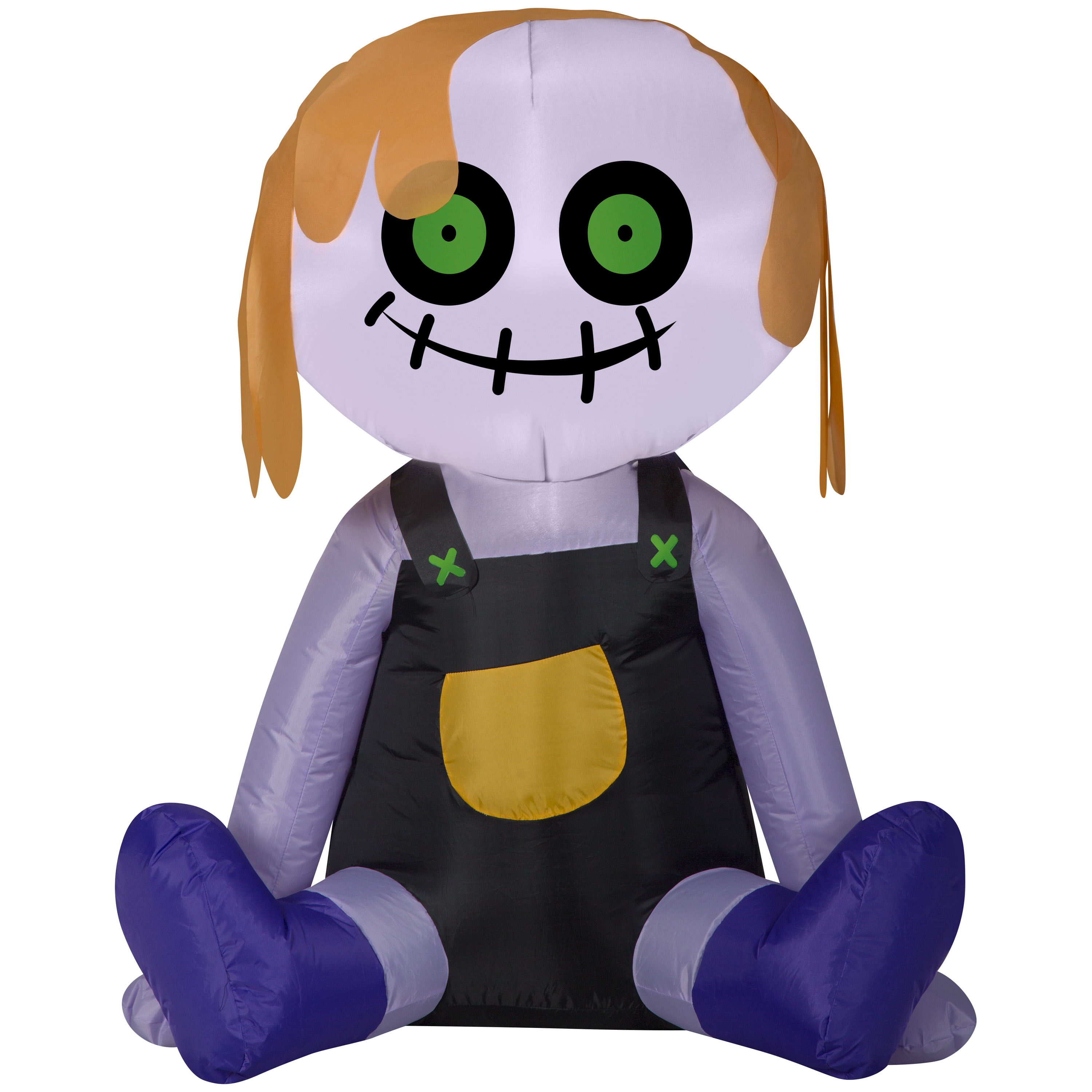 Airblown Inflatables 4FT Tall Halloween Inflatable Creepy Rag Doll ...