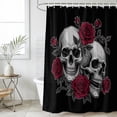 60x72 Inch Shower Curtains for Bathroom, Halloween Fabric Bath Curtain ...