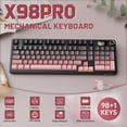 ATTACK SHARK X98PRO Wireless Gaming Keyboard, 99 Keys Wireless ...