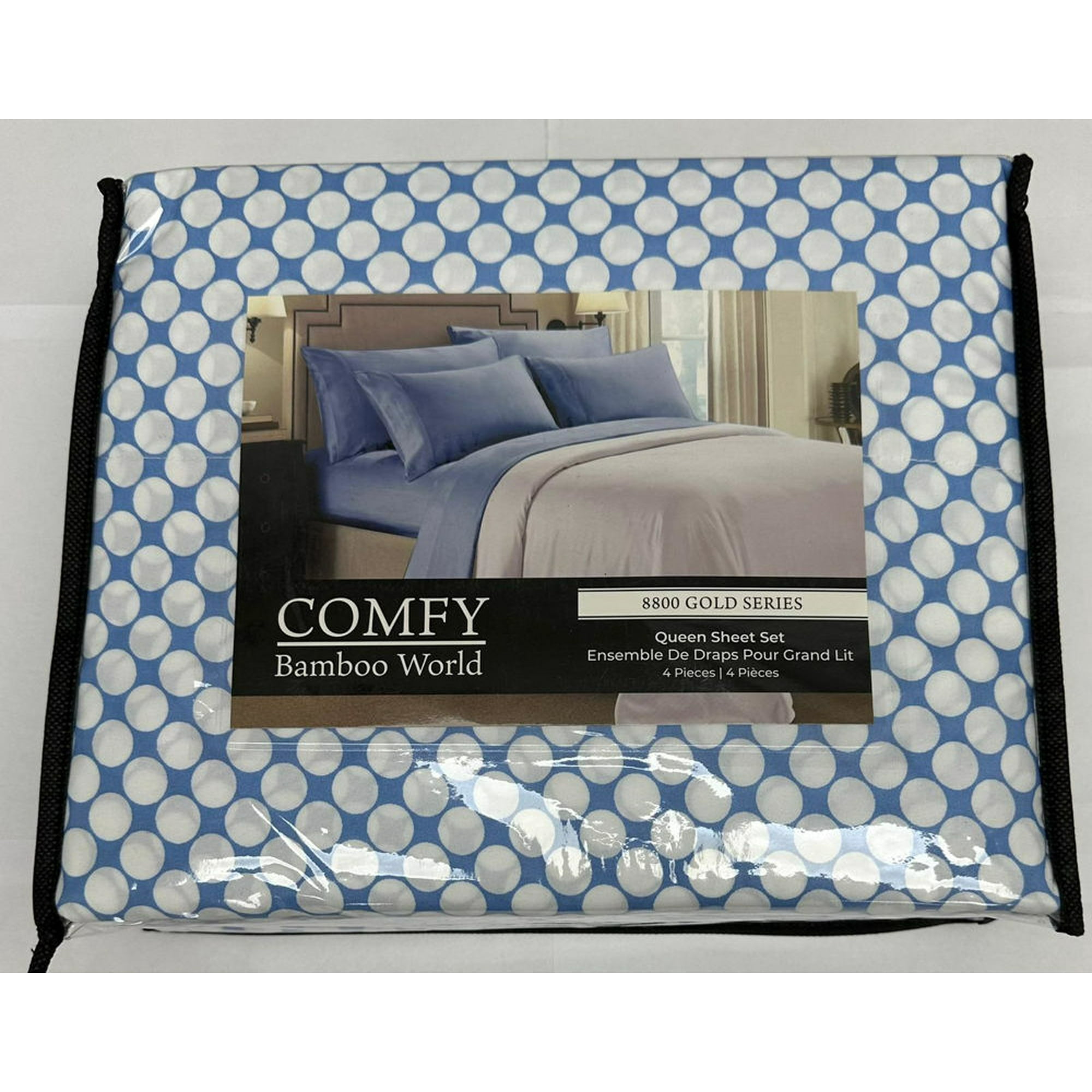 Click here for Comfy Bamboo World 8800 Gold Series Queen Sheet Se... prices