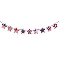 CVLNCYCLING 4th of July Party Decor Set Up Banners Five-Pointed Star ...