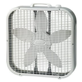 "Lasko 20"" Metal Blade Box Fan, 3 Speeds, Weather-Resistant, Portable ...