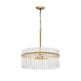 The Lighting Store Casandra Modern 5-light Ceiling Fixture, Brushed ...