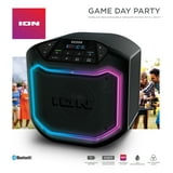 ION Audio Game Day Party Wireless Outdoor Bluetooth Speaker with LED ...