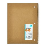 Pen + Gear College Ruled 1-Subject Notebook, 8" x 10.5", 80 Sheets ...