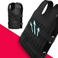 EcoVerve Workout Weighted Vest For Women Men Adjustable Weight 22/66 ...