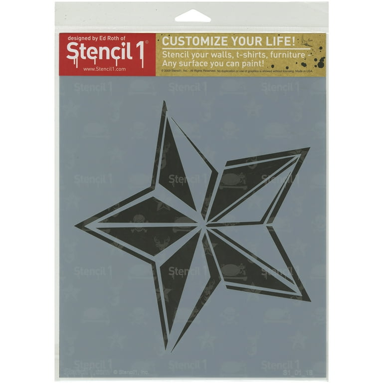 Nautical Star Stencils