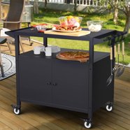 Keter Unity XL Outdoor Patio BBQ Serving Station, All-Weather Grill ...