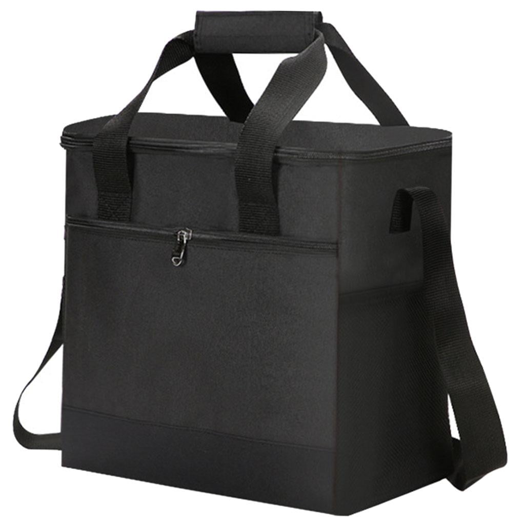 Food Container Basket Picnic Bag Hiking Insulated Portable Lunch Basket ...