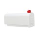 Solar Group Inc PL10W Plastic Rural White Mailbox - Walmart.com