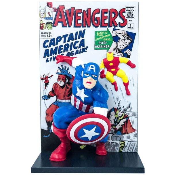 Marvel The Avengers Captain America 3D Comic Standee - Walmart.com