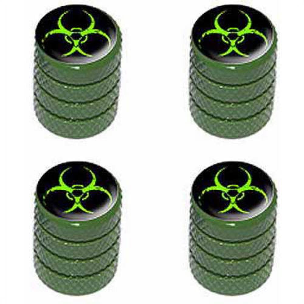 Zombie Outbreak Response Vehicle Green Biohazard Tire Rim Wheel ...