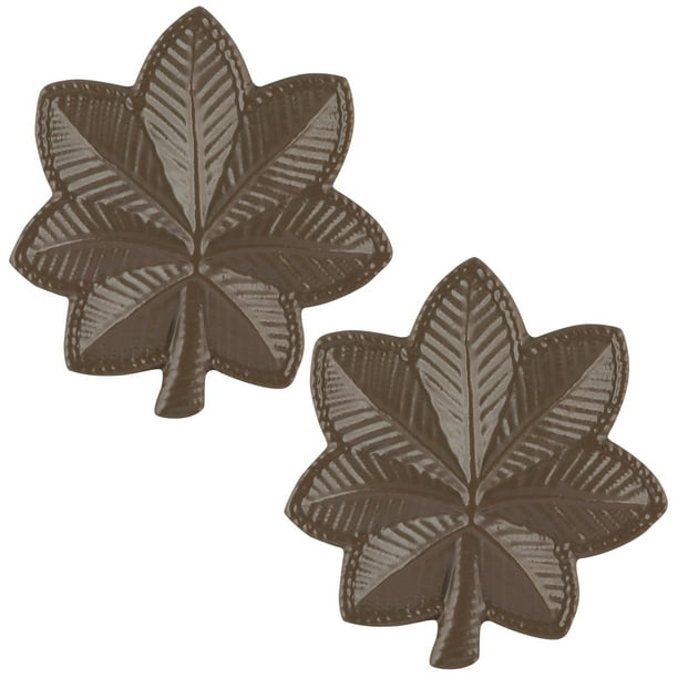 U.S. Army Major Subdued Black Metal Rank Pair - Walmart.com