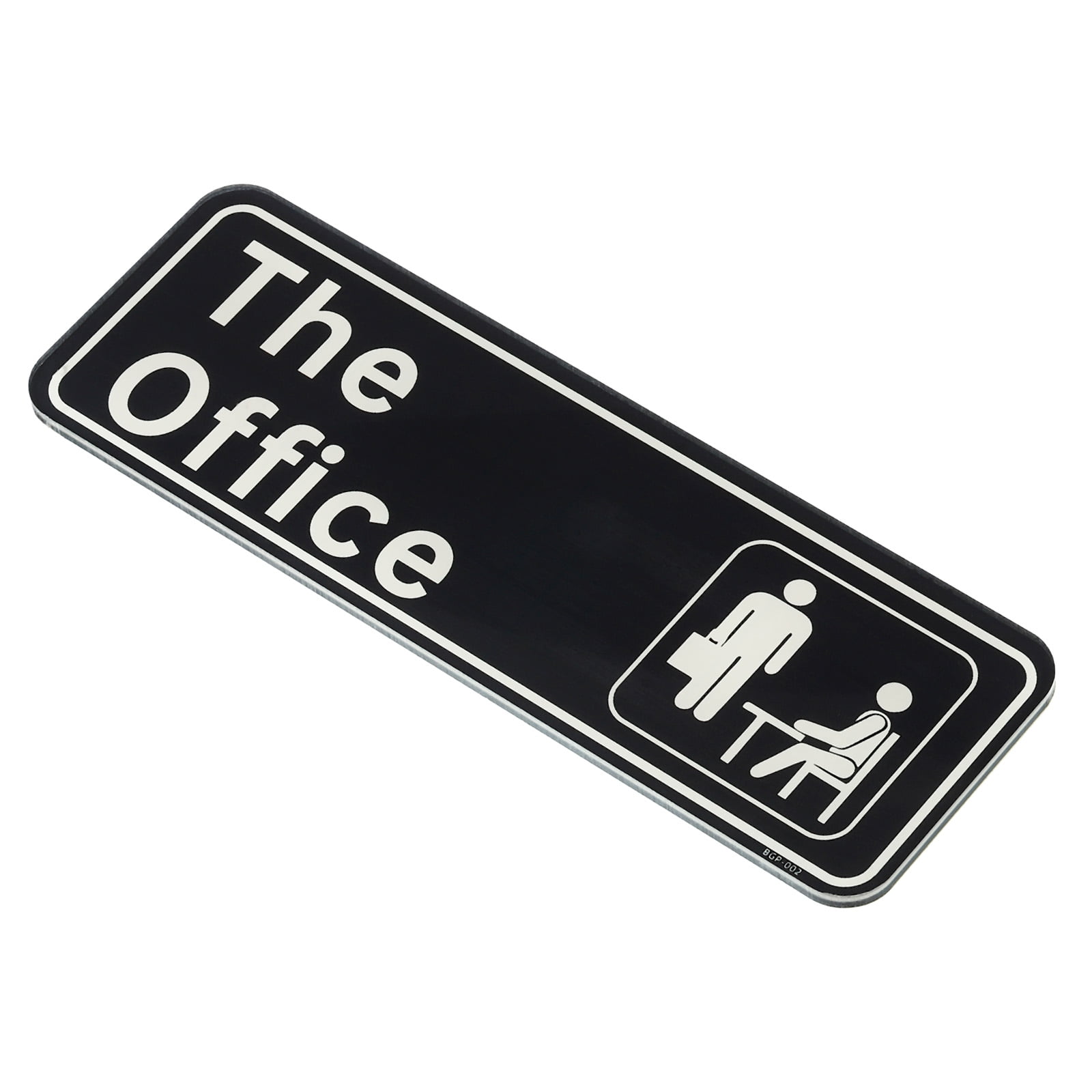 Uxcell The Office Sign Acrylic Self Adhesive Door Sign Sticker ...