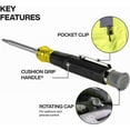 32600P Mini Precision Screwdriver with Pocket Clip, 13-in-1 Magnetic ...