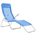 vidaXL Deckchairs Outdoor Lounge Chairs Folding Sunlounger Sunbed ...