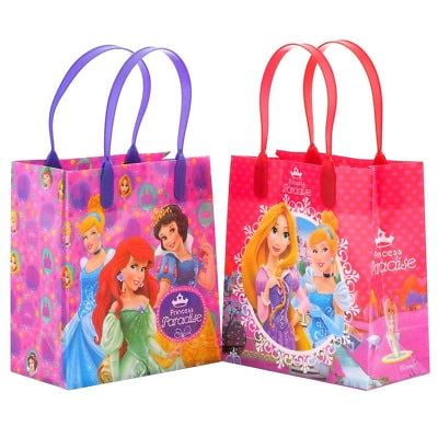 12PCS Disney Princess Goodie Party Favor Gift Birthday Loot Reusable ...