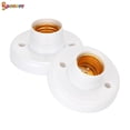 Spencer 10Pcs E27 Light Bulb Pendant Lamp Round Fixing Base Holder ...
