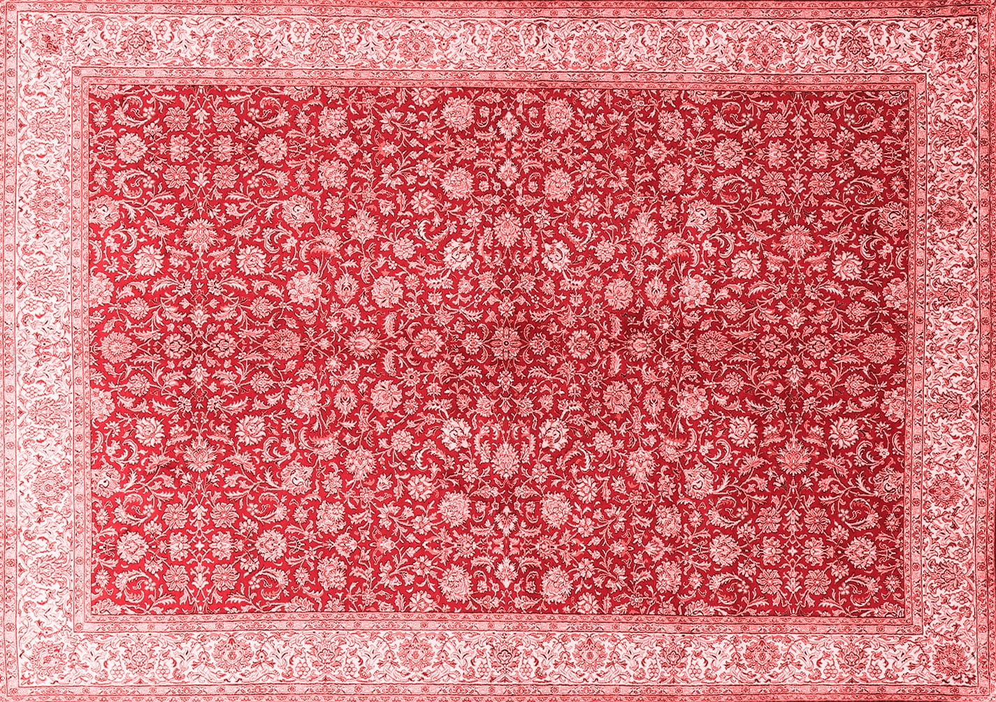 Ahgly Company Indoor Rectangle Persian Red Traditional Area Rugs, 7' x ...