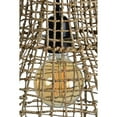 Signature Home Collection Coastal Mesh Pendant Chandelier - 10.5 ...