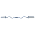 Body Solid OB47 Olympic EZ Curl Bar - Chrome - Walmart.com