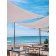 Deep Brown Sun Shade Sail 14'X18' Brown Solid Color Background Autumnal ...