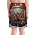 Boys W Wres-Tler We Swim Trunks With Mesh Liner Kids Cartoon Quick Dry ...
