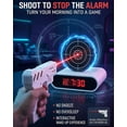 Gun and Target Alarm Clock with Gun Shooting Game Digital Shot Timer ...