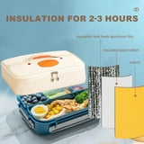 3D Cute Duck Lunch Bag Bento Box Container Insulated Reusable Cooler ...