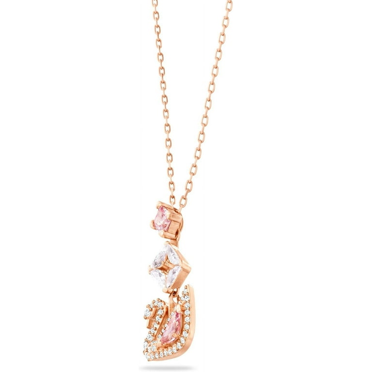 Swarovski Dazzling Swan Y Necklace Walmart