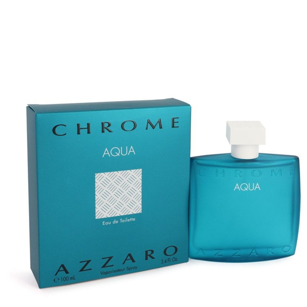 Click here for Azzaro Chrome Aqua Edt For Him 100ml 3.4 Oz prices