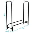 Outdoor Leisure Products Steel Log Rack w/Cover - Walmart.com