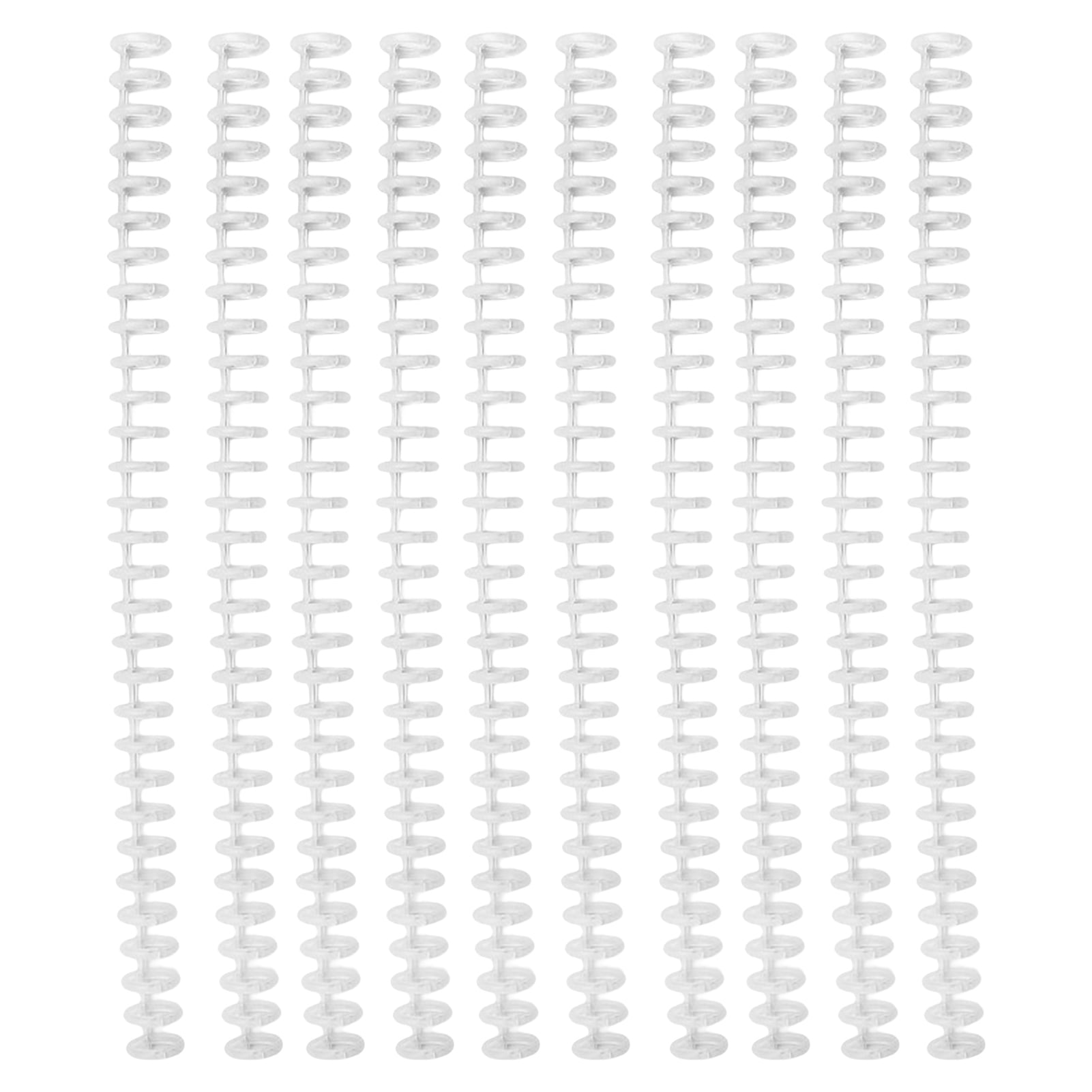 Farfi 10Pcs 12mm Binding Ring 30 Holes Reusable Anti-deformed ...