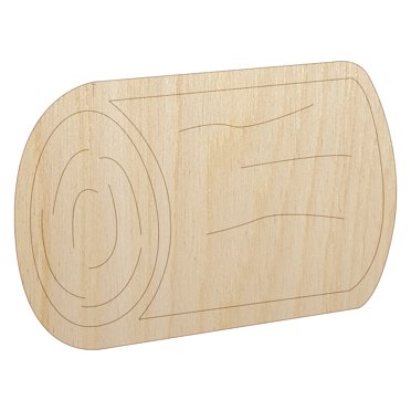 Octagon Solid Wood Shape Unfinished Piece Cutout Craft DIY Projects - 4 ...