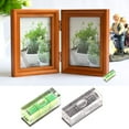 Mini Spirit Bubble Level with Magnetic Stripe Picture Hanging Measuring ...