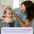Baby Jergens Calming Head-to-Toe Foaming Wash, Tear-free Baby Shampoo ...