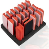 20pc Hand Sanding Block Set - Hook and Loop Interchangeable Assorted ...