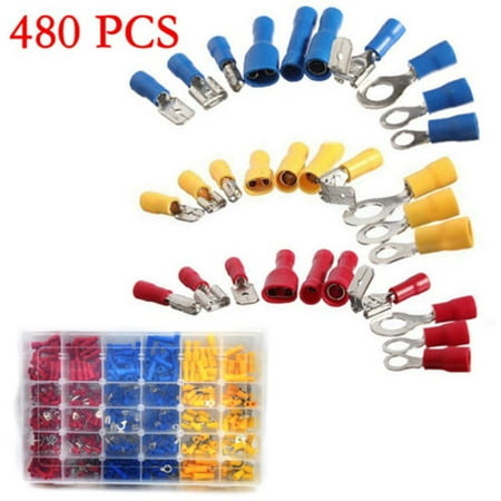 480pcs Boxed Cold-pressed Terminal Block 30 Types Of Cold-pressed ...