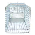 ZYPPP 32"x12.5"x12" Humane Live Animal Trap Cage Heavy Duty Steel for ...