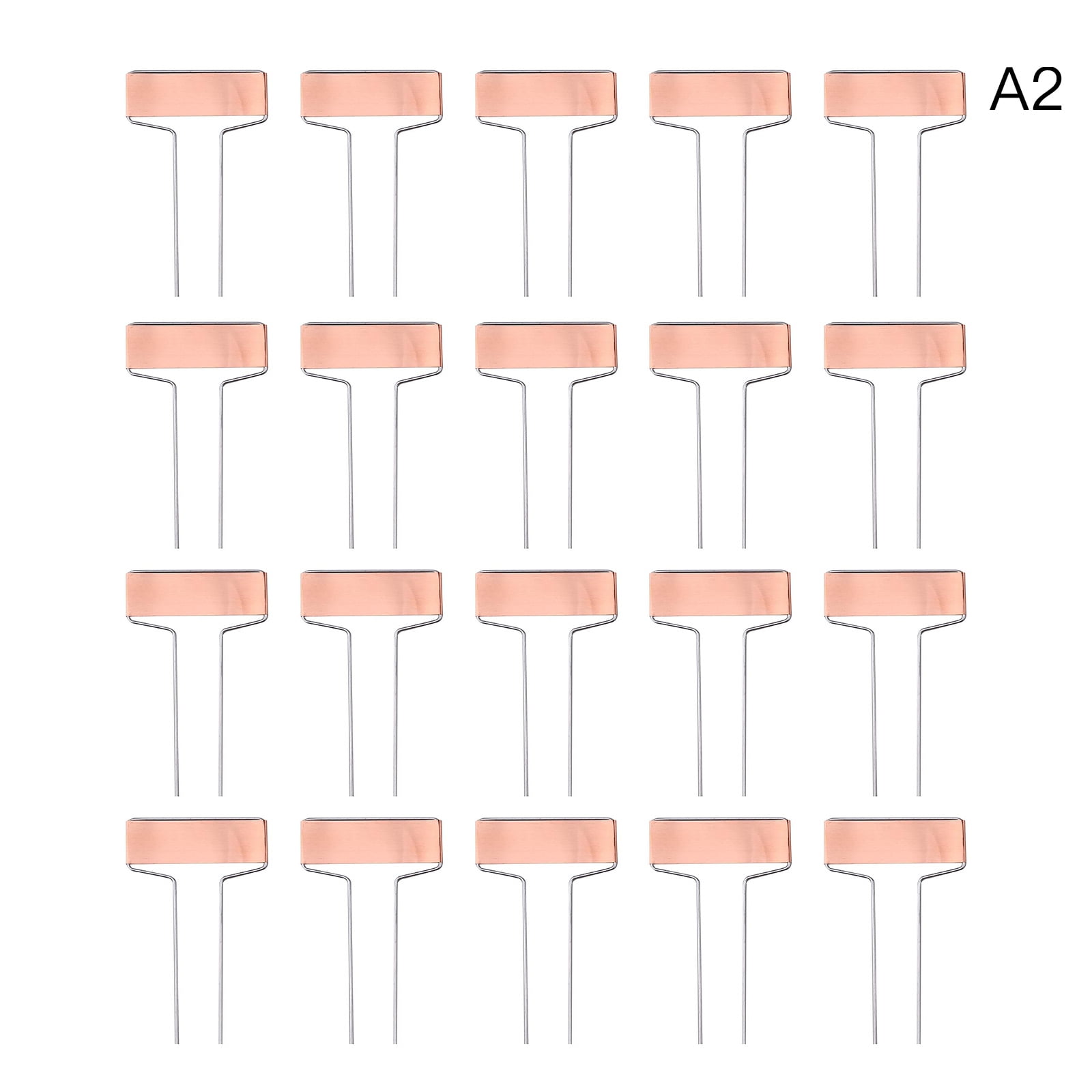 T-Type Nursery Garden Labels Label Stake Tags Plant Label Waterproof ...